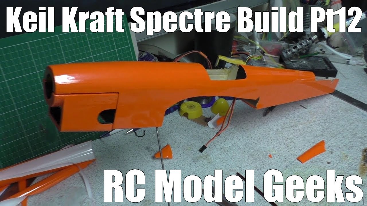 Keil Kraft Spectre Vintage Model Co Build Pt12 RC Model Geeks - YouTube