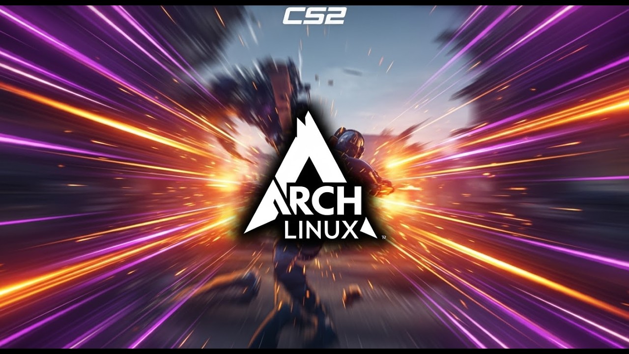 CS2 Arch Linux | GTX 1050 Ti + Ryzen 5 3600X | 1080p Gameplay FPS Test ...