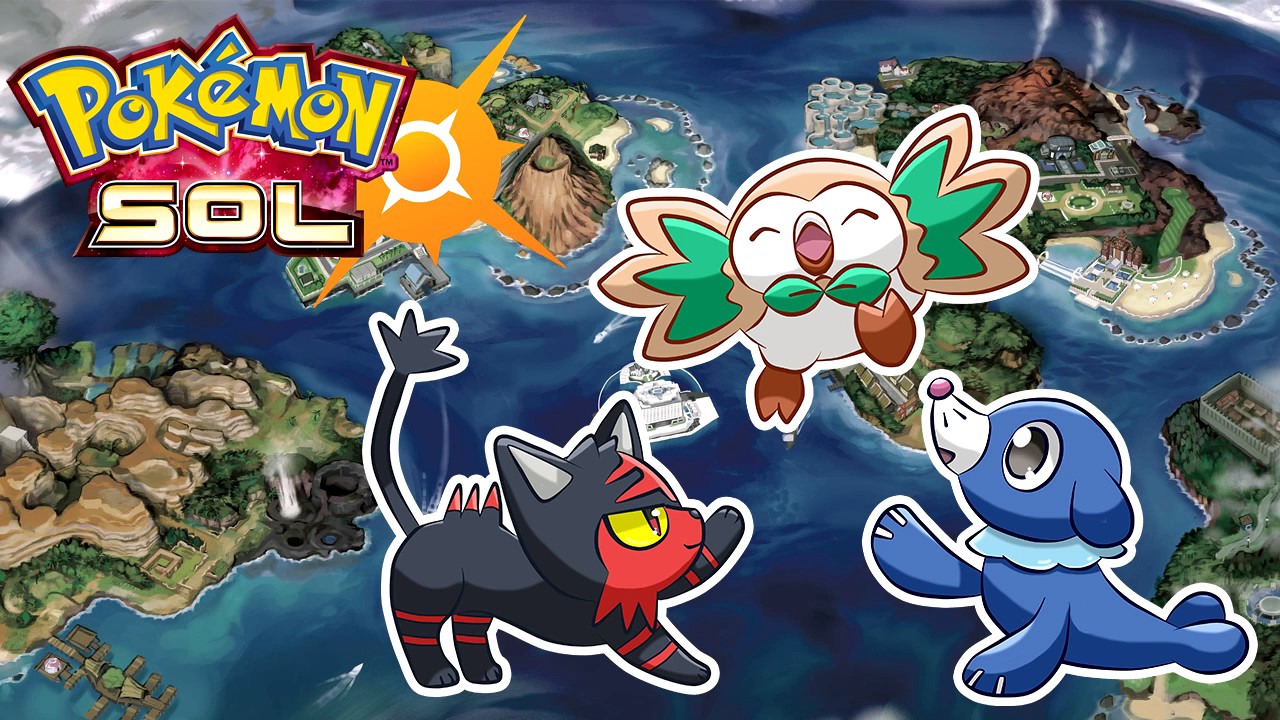 Pokemon Sol ~ ¿Qué inicial queréis para la aventura? - YouTube