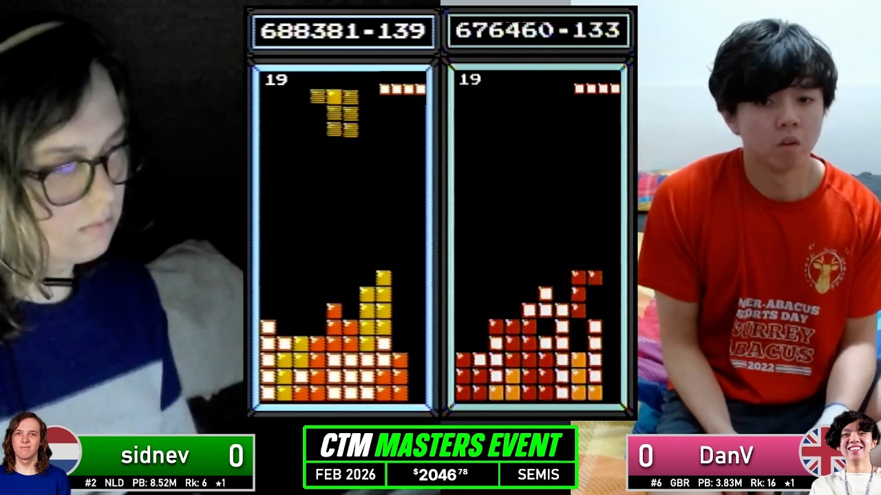 EUROPE'S FINEST!! Sidnev, DanV | SEMIS | February 2026 | Classic Tetris ...