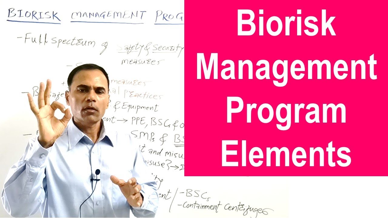 Biorisk Management Program Elements - YouTube