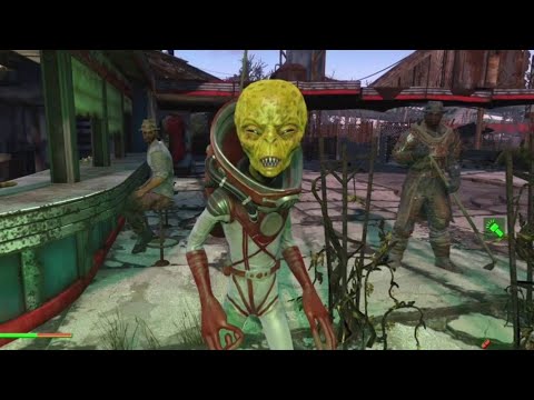 IS THAT A ALIEN?!?!||Fallout 4 PT 24 - YouTube