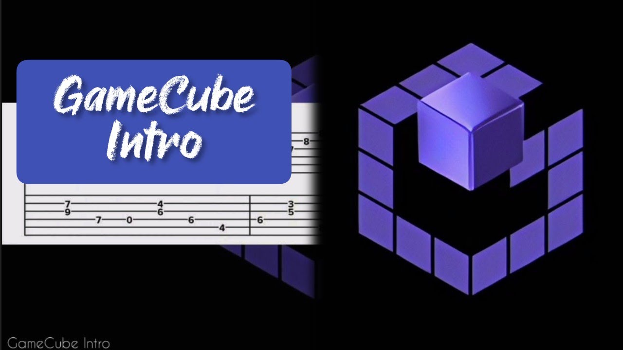 GameCube Intro GUITAR TABS - YouTube