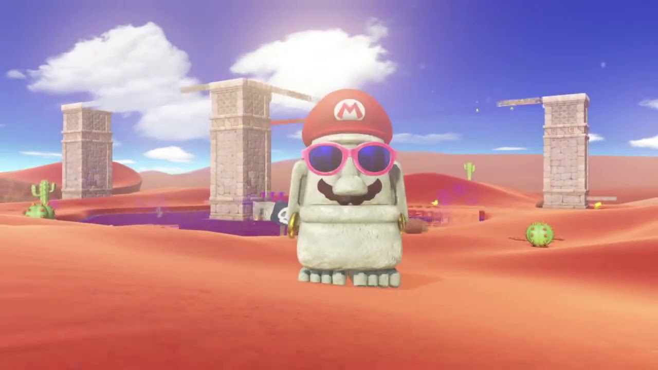 (( Trailer Game Desenho )) - Super Mario Odyssey Trailer Meet Cappy ...