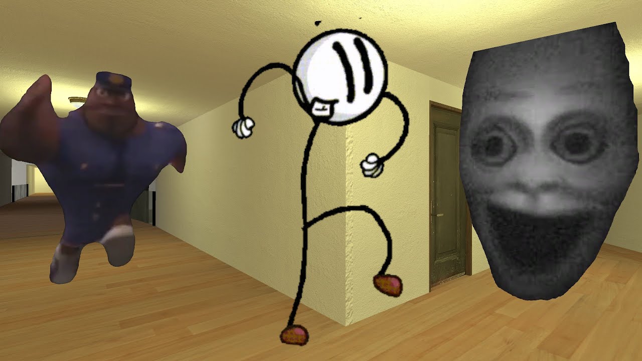 Henry Stickmin, Officer Earl And Juggler Nextbot Gmod - YouTube