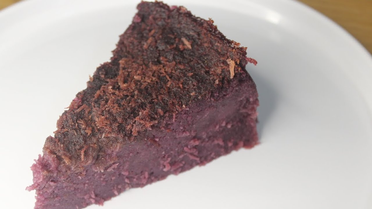 How to make purple sweet potato pudding - YouTube