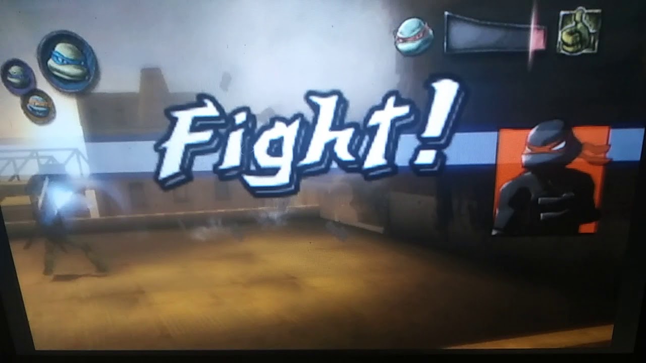 TMNT The Movie 2007 Wii : Mission 7 - The Game Is The Foot - YouTube