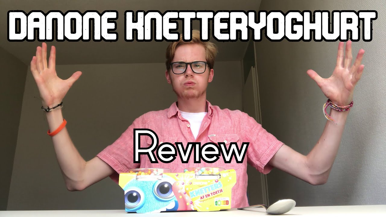 Danone Af en Toetje (Knetteryoghurt) Review - YouTube