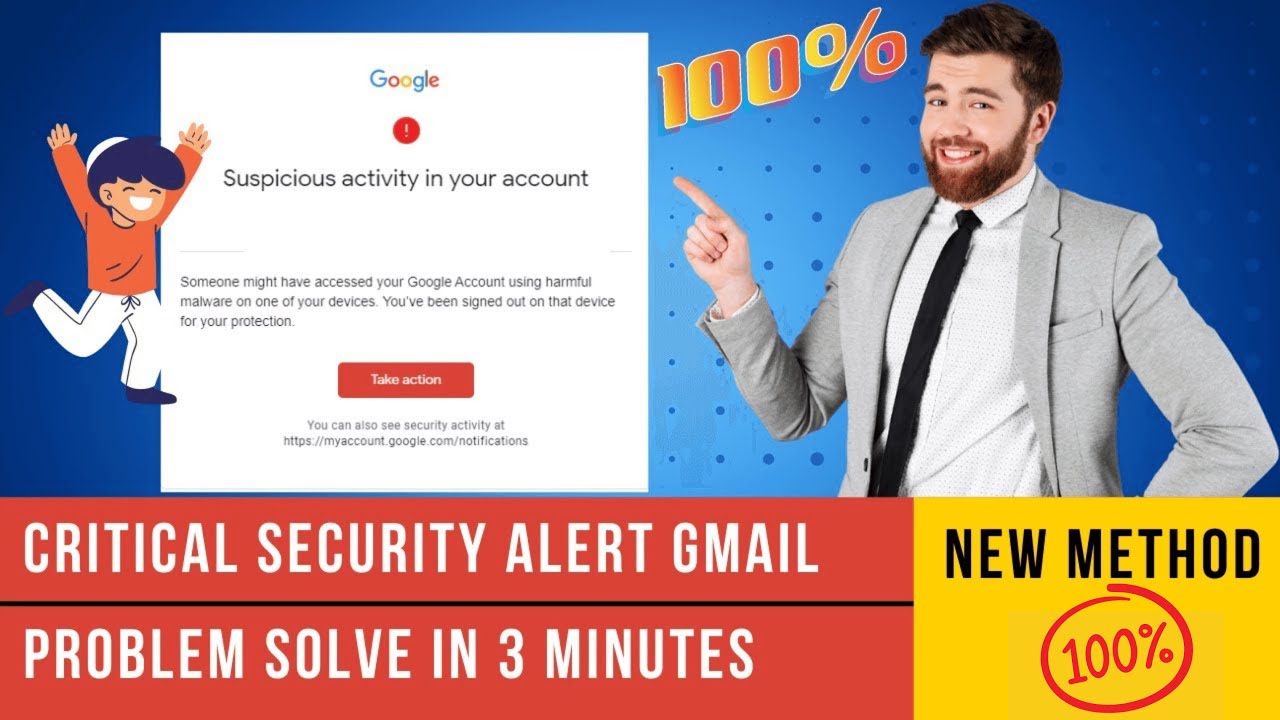 Critical Security Alert Gmail | New Method for Critical Security Alert ...