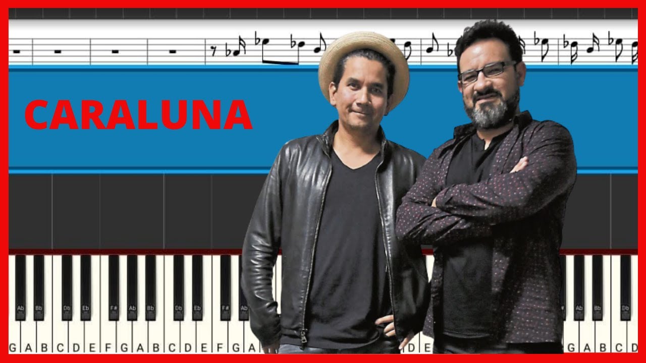 Bacilos - Caraluna | Piano Tutorial | Midi - YouTube