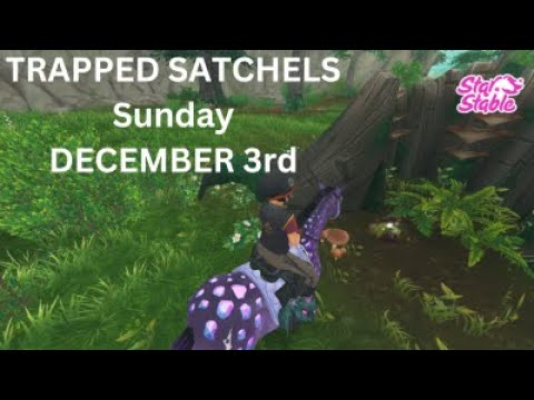 star stable/TRAPPED SATCHELS SUNDAY ! - YouTube