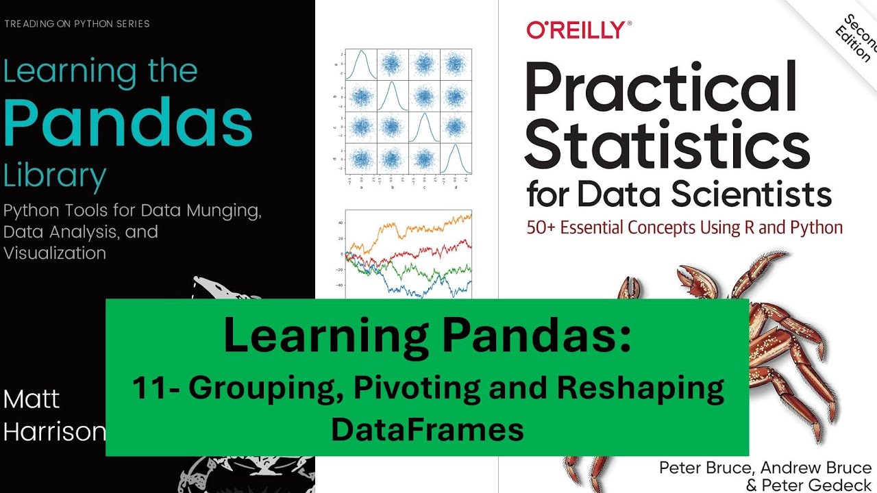 Learning Pandas Grouping Pivoting And Reshaping Dataframes Youtube