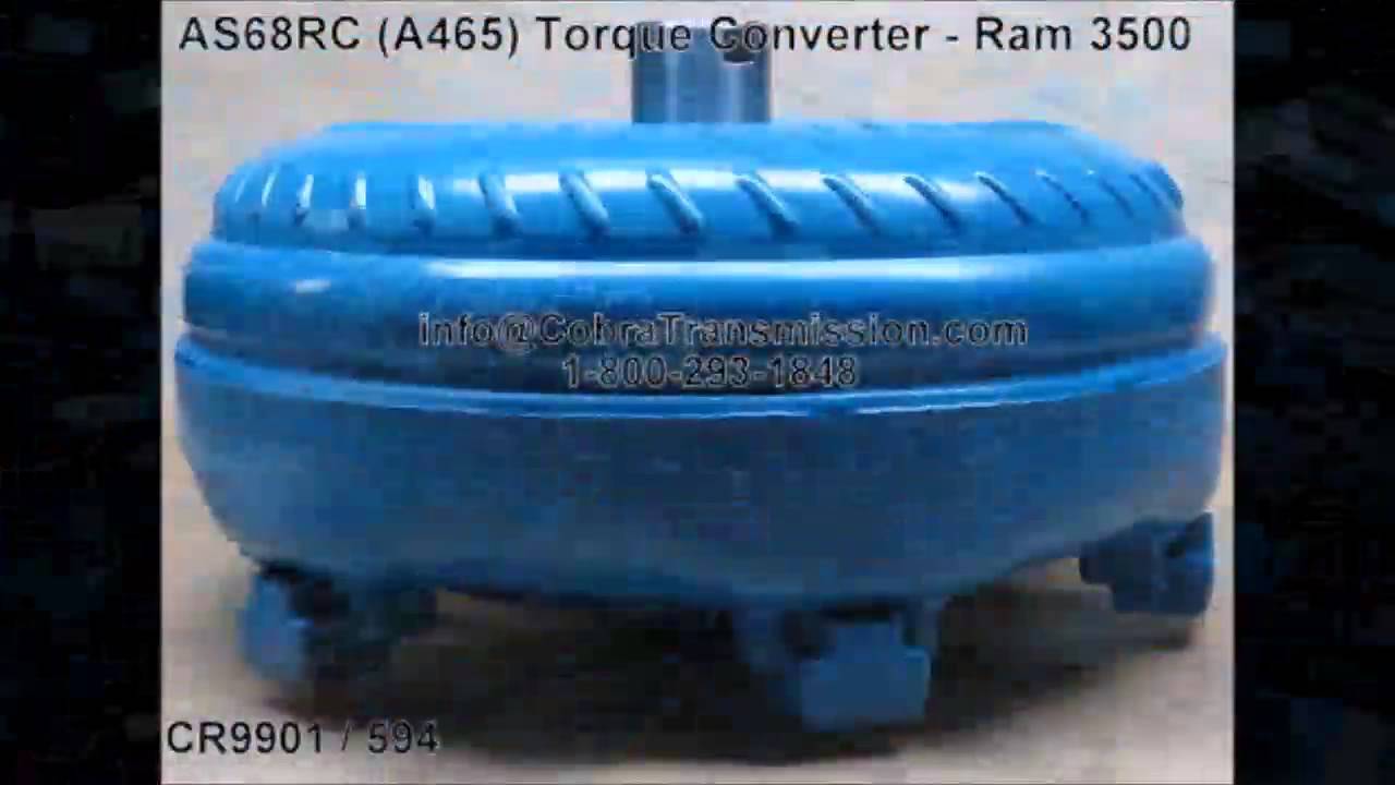 AS68RC Torque Converter Ram 3500 - YouTube