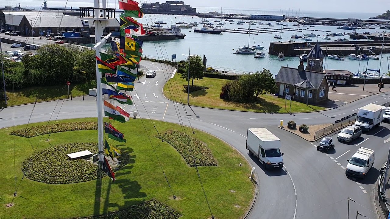 Guernsey - Weighbridge Roundabout - YouTube