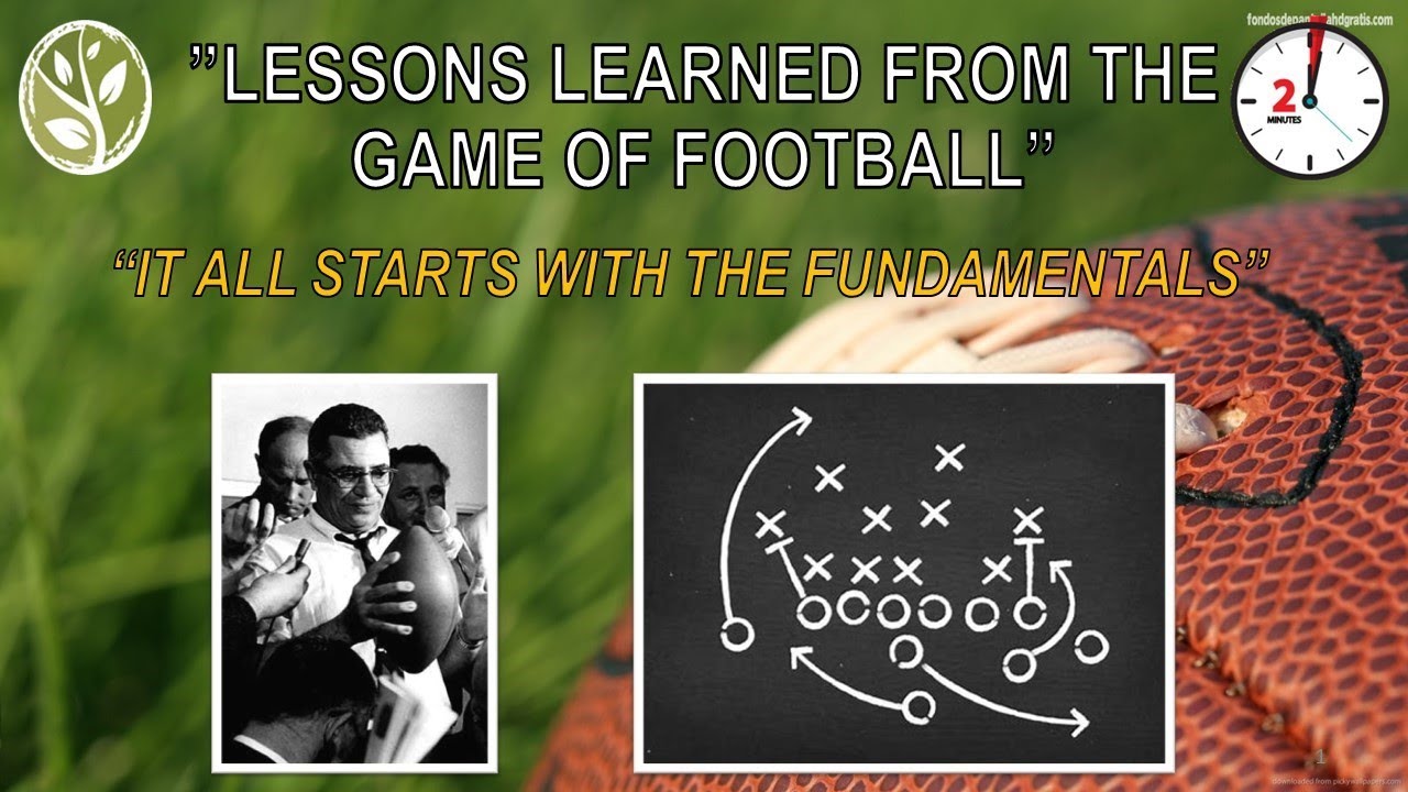 "Lessons Learned From the Game of Football" | New Hope Olympia | Weekly ...