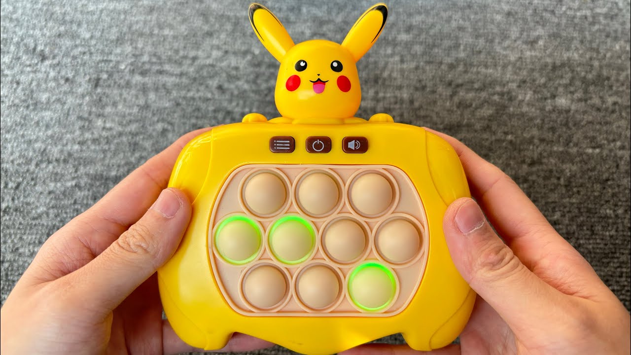 My Pokemon Pop It Game Unboxing And Review 2024 - Retro Satisfying ...
