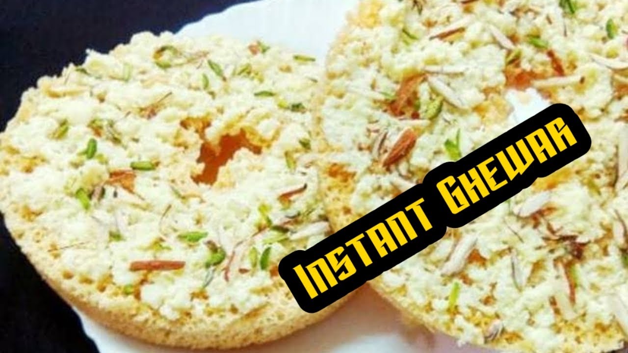 Instant Ghewar at home with less efforts and time.Try it today!!! - YouTube