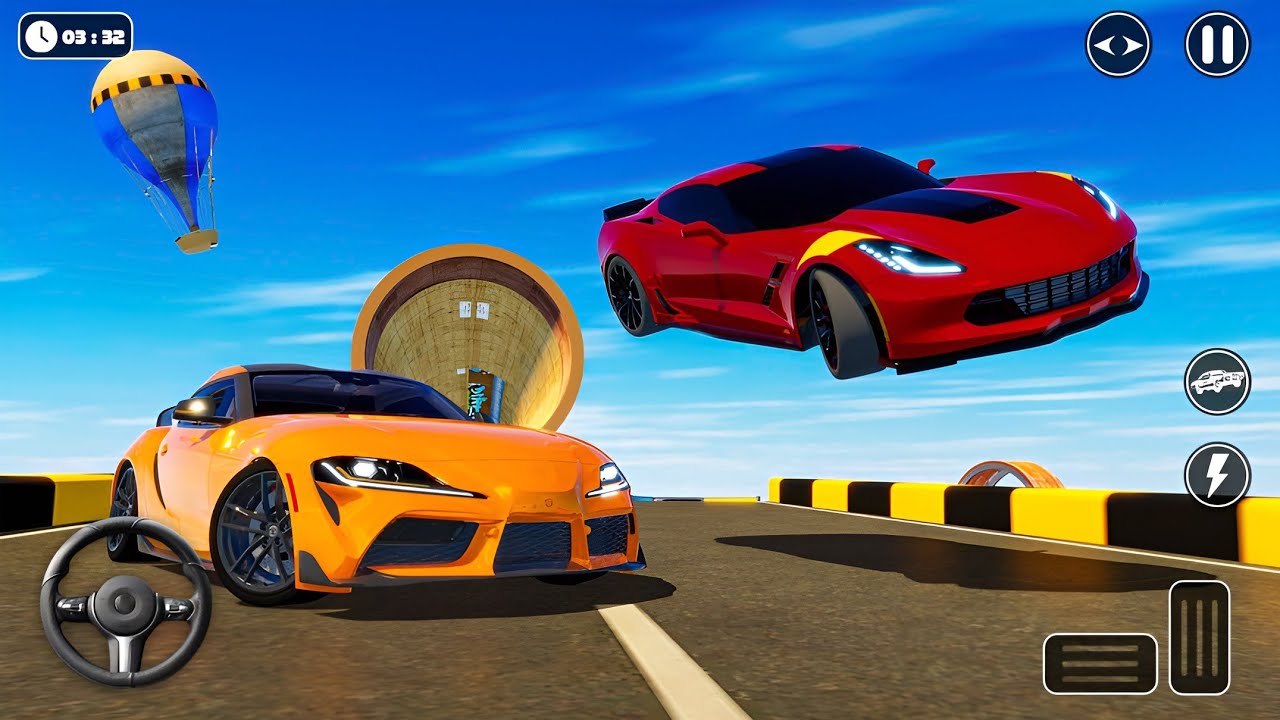 Crazy Car Racing 3D 😱 - Impossible Car Tracks 🚘 - Android GamePlay 🔥 ...