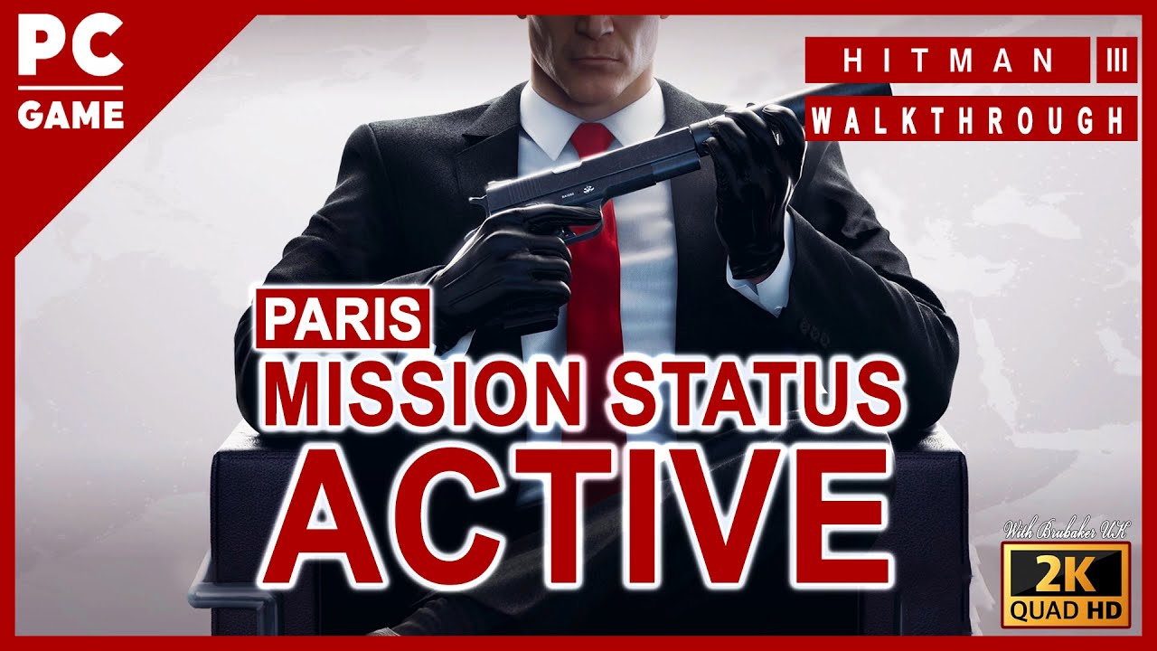 Hitman 3 Paris Mission - PC HD Gameplay Walkthrough - YouTube