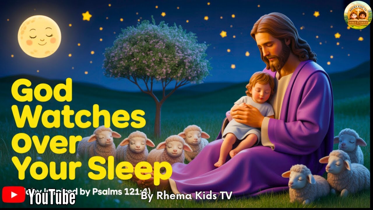 Jesus Watches Over Me_ Lullaby | Christian Bedtime Song For Children ...