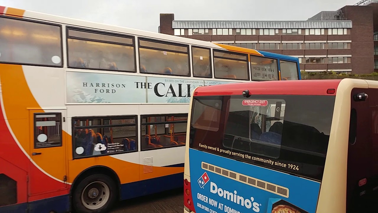 Here is the sorry not in service bus in Guildford - YouTube