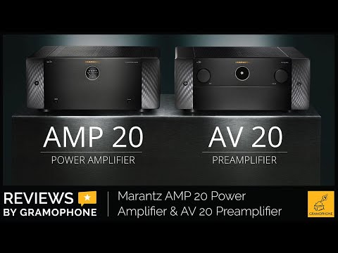 NEW Marantz Reference Grade AV 20, AMP 20 | Gramophone - YouTube