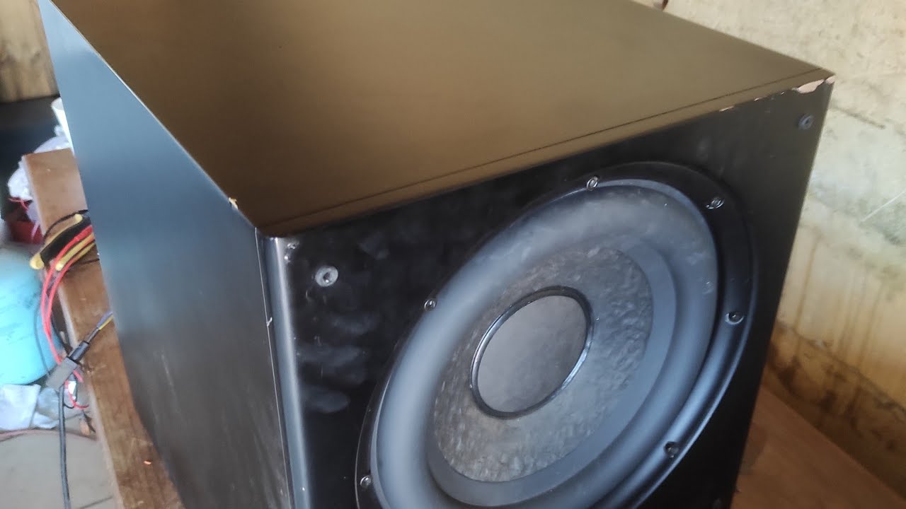 Niles Active Subwoofer SW300 - No Power.Blown PSU/ - YouTube