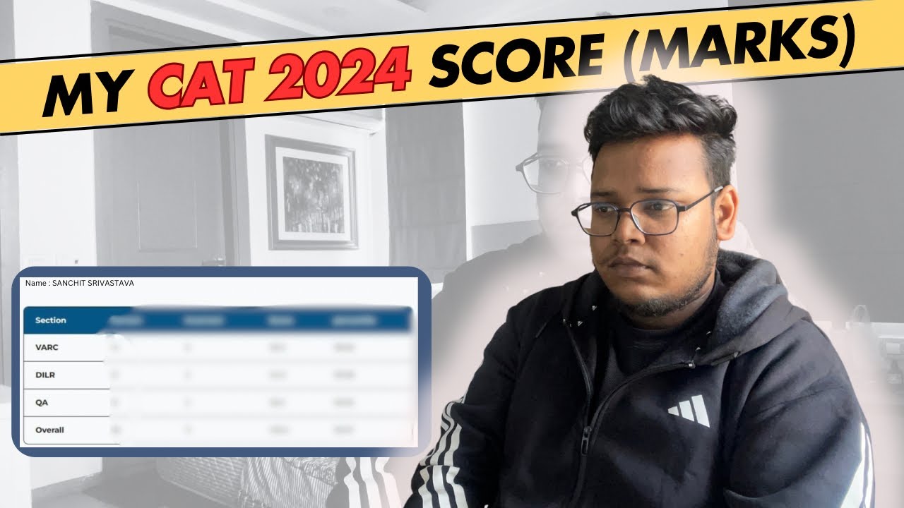My CAT Score (Marks) | CAT 2024 - YouTube