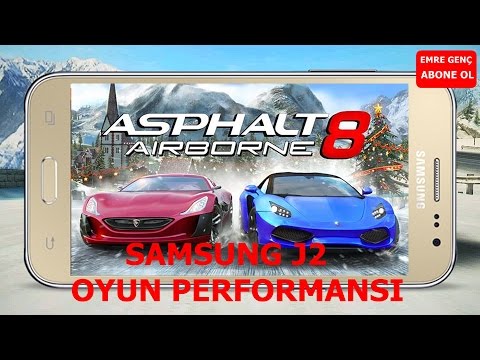 SAMSUNG J2 - OYUN PERFORMANSI | ASPHALT 8 & GTA SAN OYNADIM