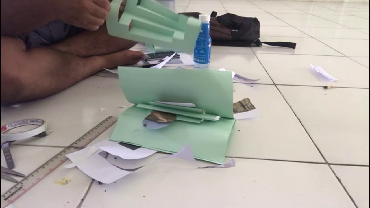 BUKU POP UP SEDERHANA - PERMUKAAN BUMI - YouTube