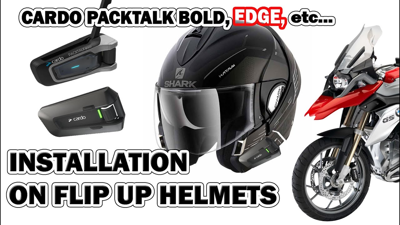 PACKTALK Bold EDGE: Helmet Installation - YouTube
