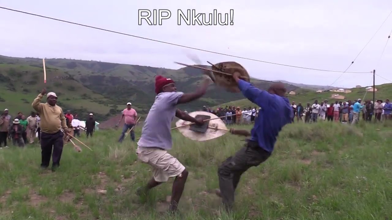 Zulu Stick Fight - RIP Nkulu - YouTube