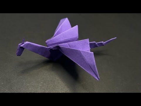 How To Make a Paper Dragon That Fly | Easy Origami Step by Step ...