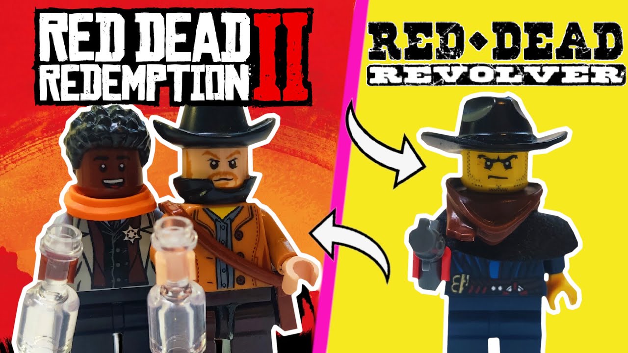 STWORZYŁEM WSZYSTKIE CZĘŚCI RED DEAD REDEMPTION Z LEGO - YouTube