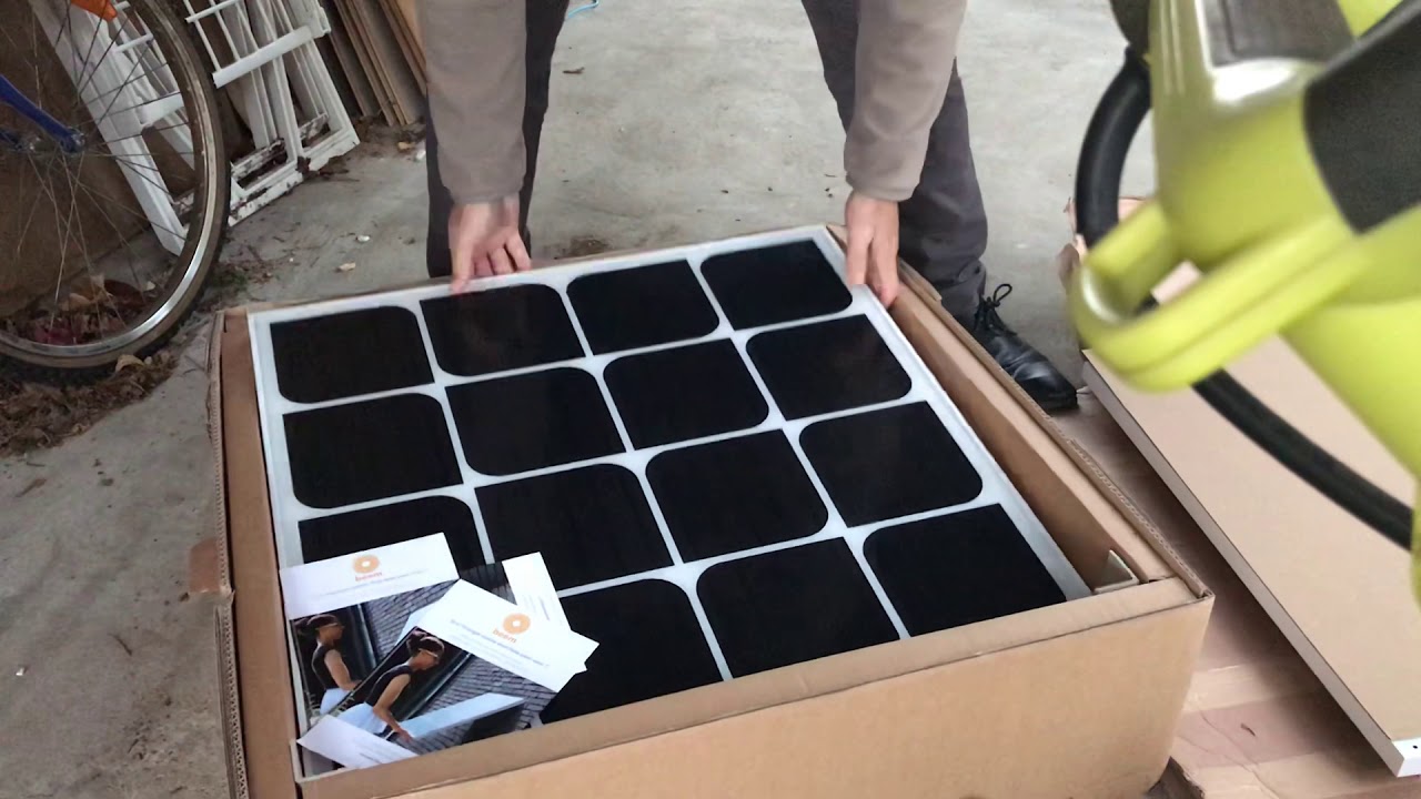 Beem energy solar kit unboxing - YouTube