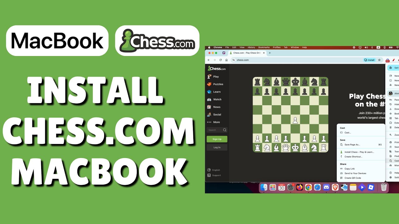 How To Download And Install Chess.com On Macbook (Play It On MacOS ...