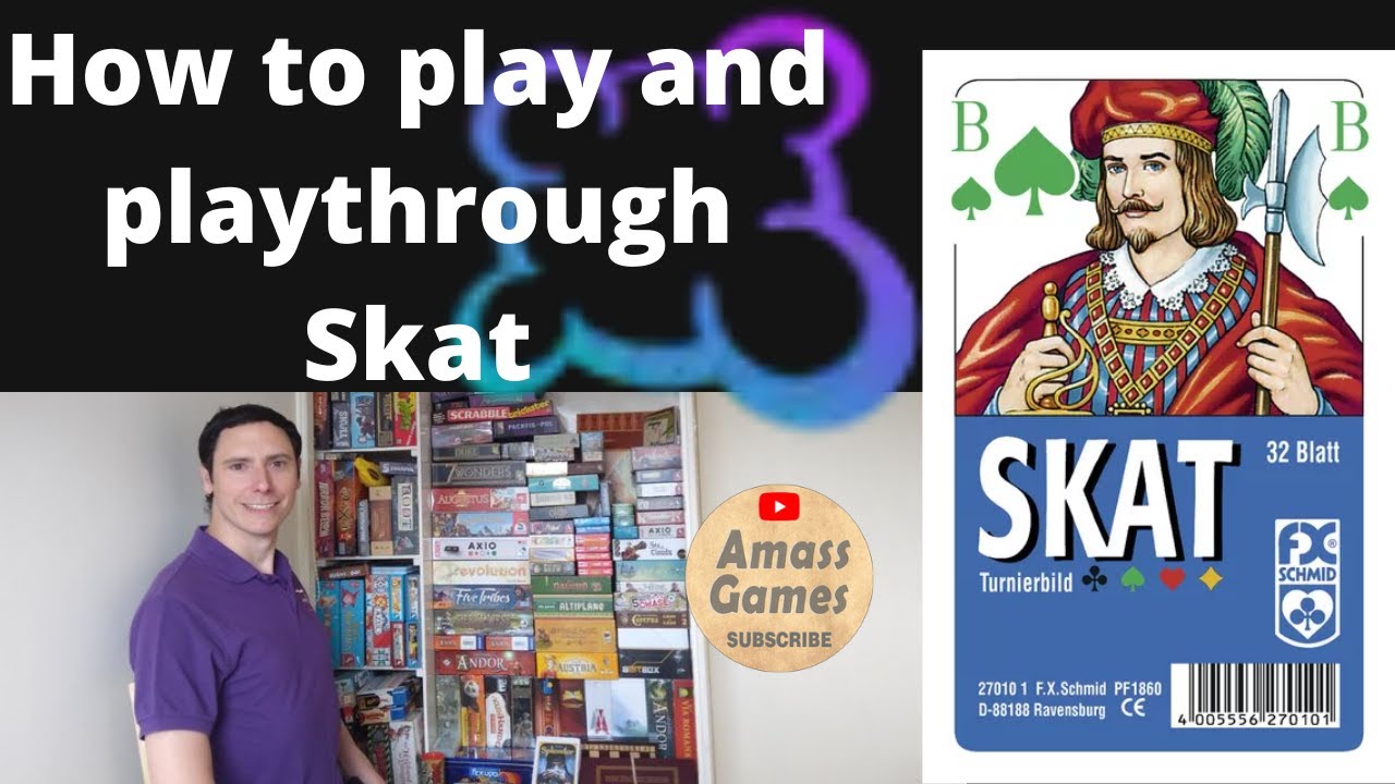 Skat - How to setup play and playthrough traditional board game BGA ...