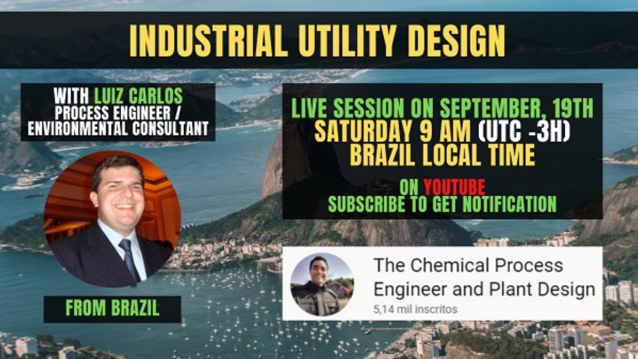 Sizing and Design of Utilities for Chemical Process Engineer - YouTube