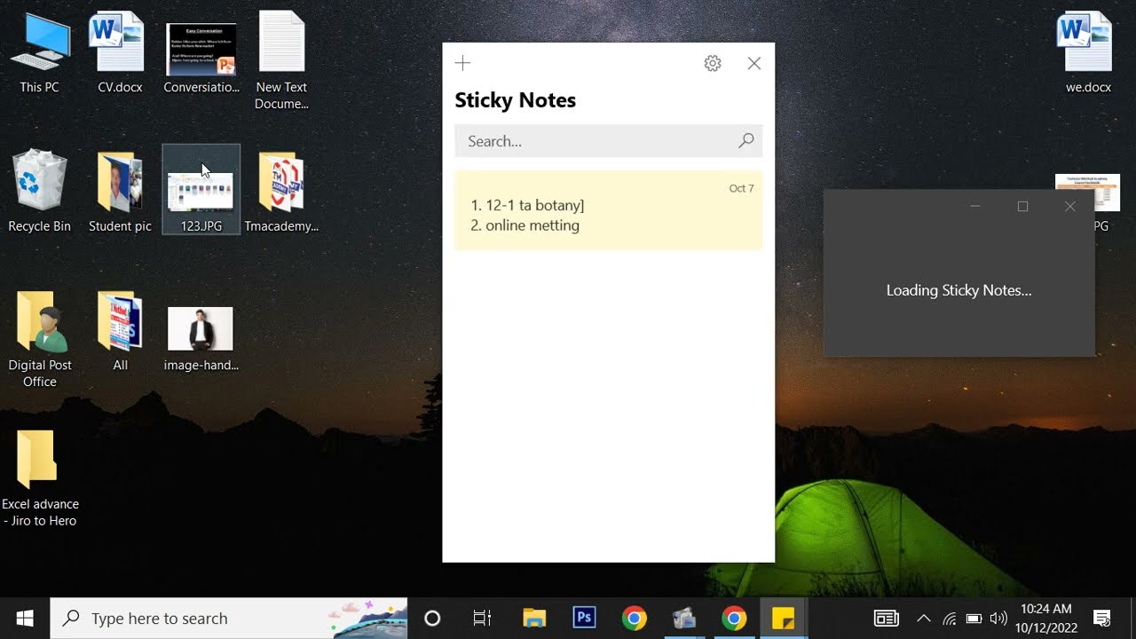 Snipping tool, Sticky Notes | Basic Computer Class | Technical Method ...