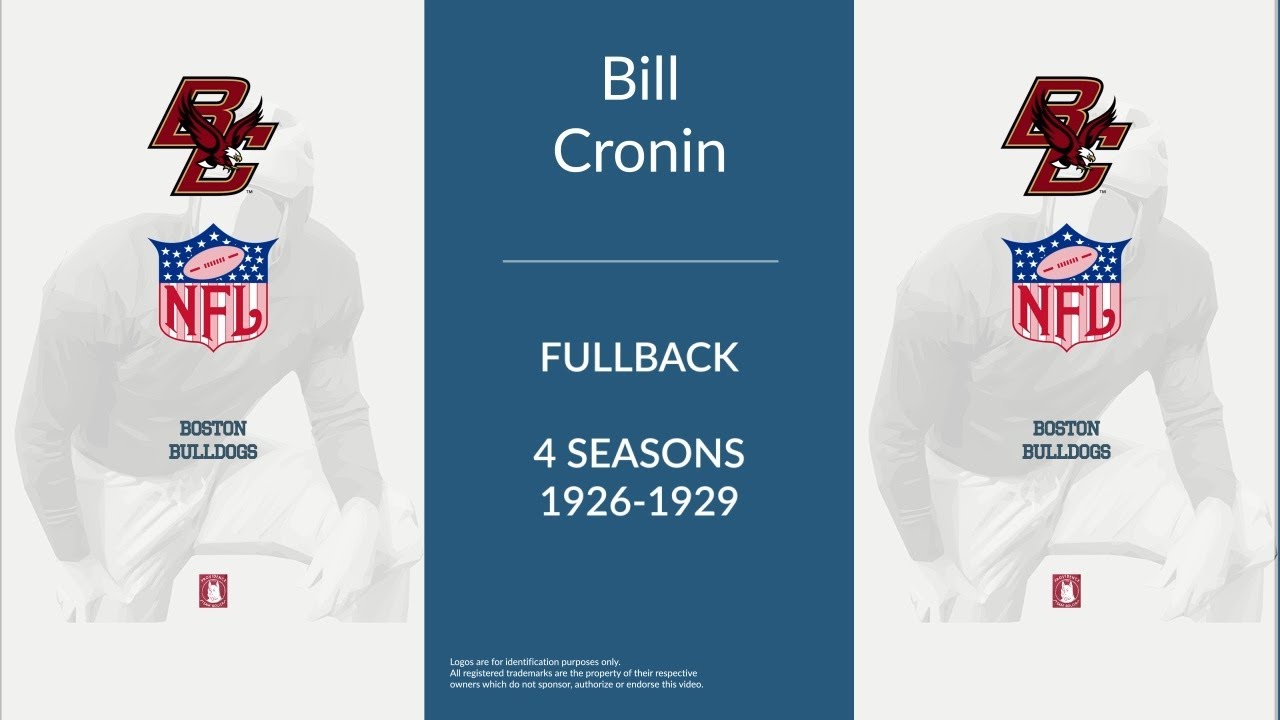 Bill Cronin: Football Fullback - YouTube