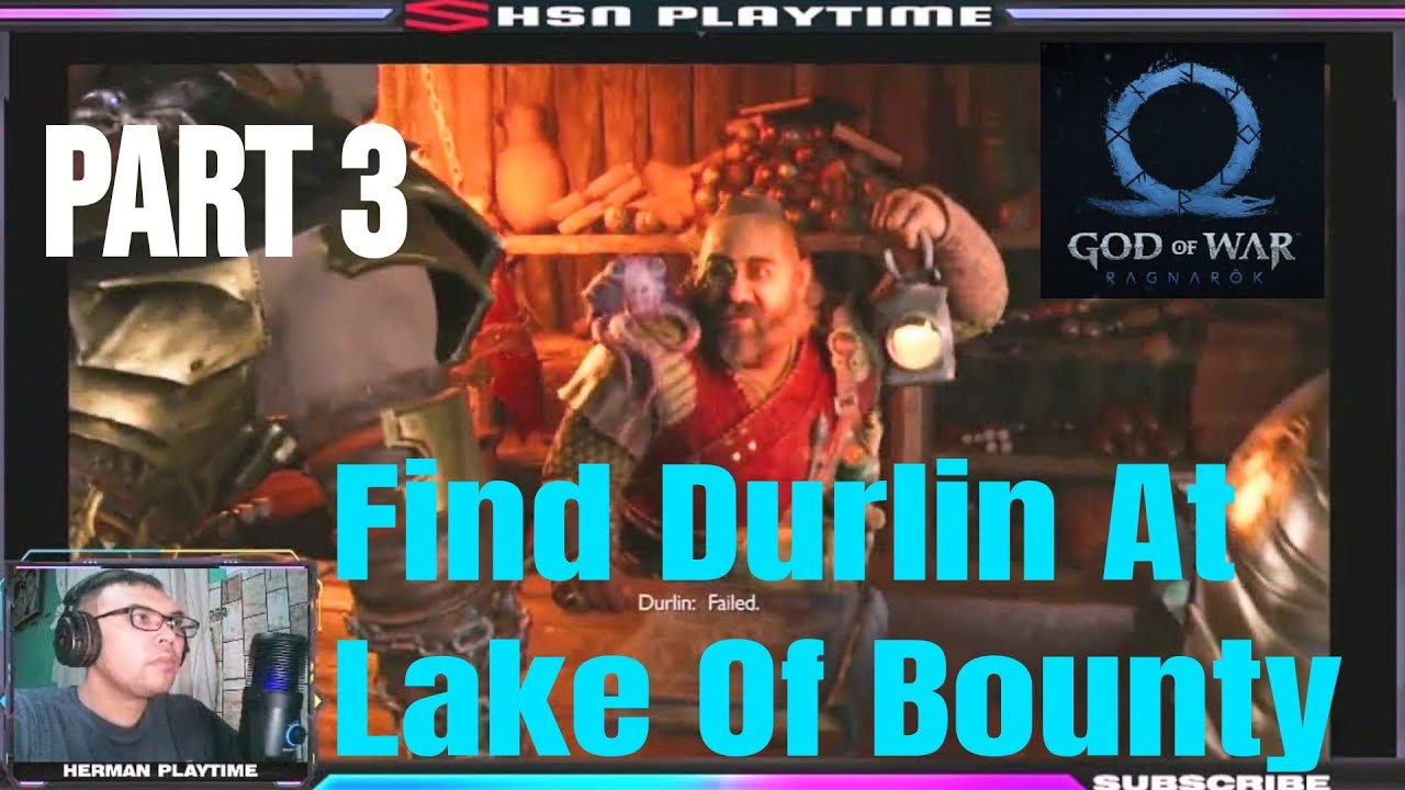 God Of War Ragnarok Part 3 Find Durlin - YouTube