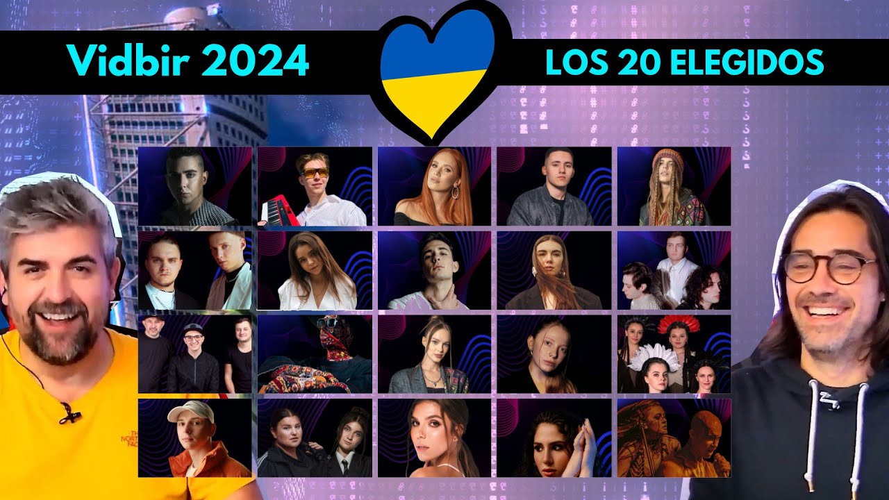 REACT 20 ELEGIDOS PRESELECCION UCRANIA / Próxima Parada Malmö ...