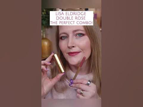 💋Lisa Eldridge Double Rose look with 2C Sculpt & Shape liner & Rose ...
