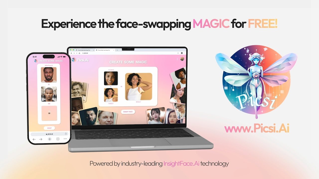 Picsi.Ai - Powered by InsightFace - Unlock the Face Swap Magic! - YouTube