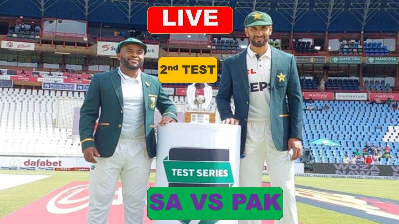 Pakistan VS South Africa 3rd Test, Day 2 | PAK vs SA Live Match Today ...