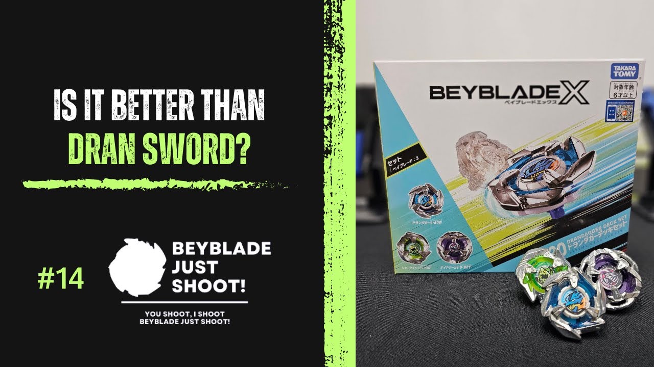 BX-20 Dran Dagger Deck Set | Beyblade Just Shoot! Ep 14 - YouTube