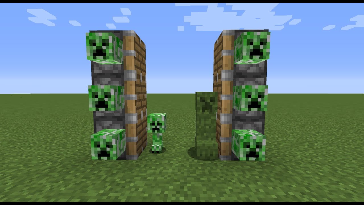 minecraft creeper + creepling = ??? - YouTube