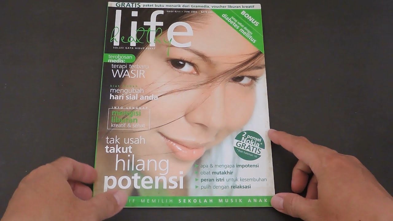 Majalah LIFE HEALTHY 006 Juni 2004 Natasha and Membentuk Tubuh Ideal ...