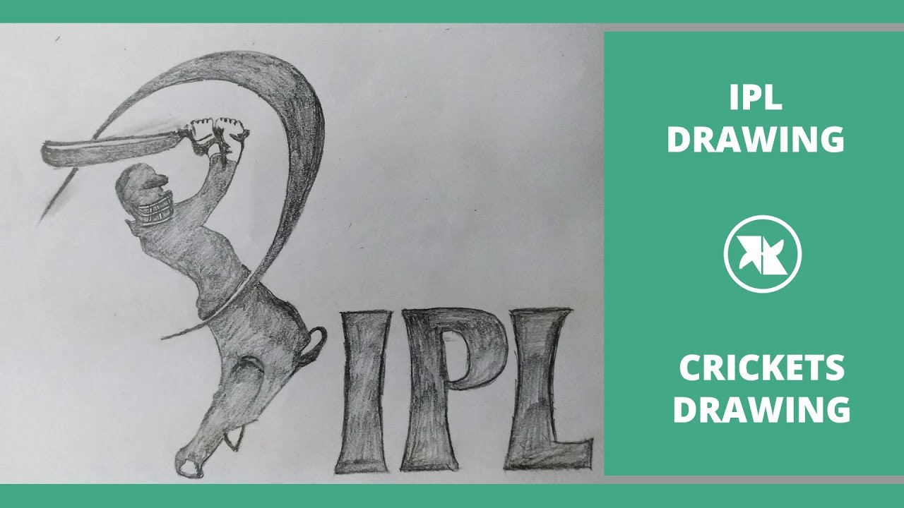 How to Draw Vivo IPL Logo - How to draw IPL (Indian Premier League ...