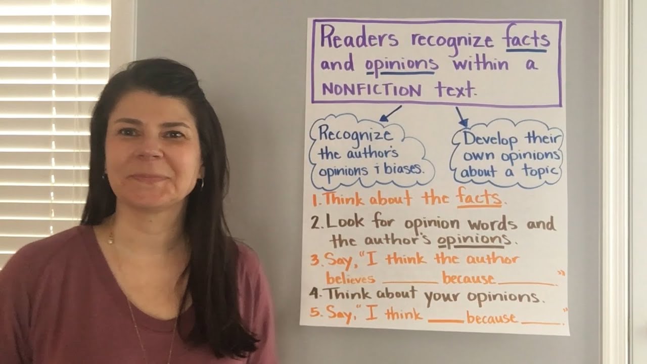 Readers Recognize Facts and Opinions - Language Arts, Reading, Grades 3 ...